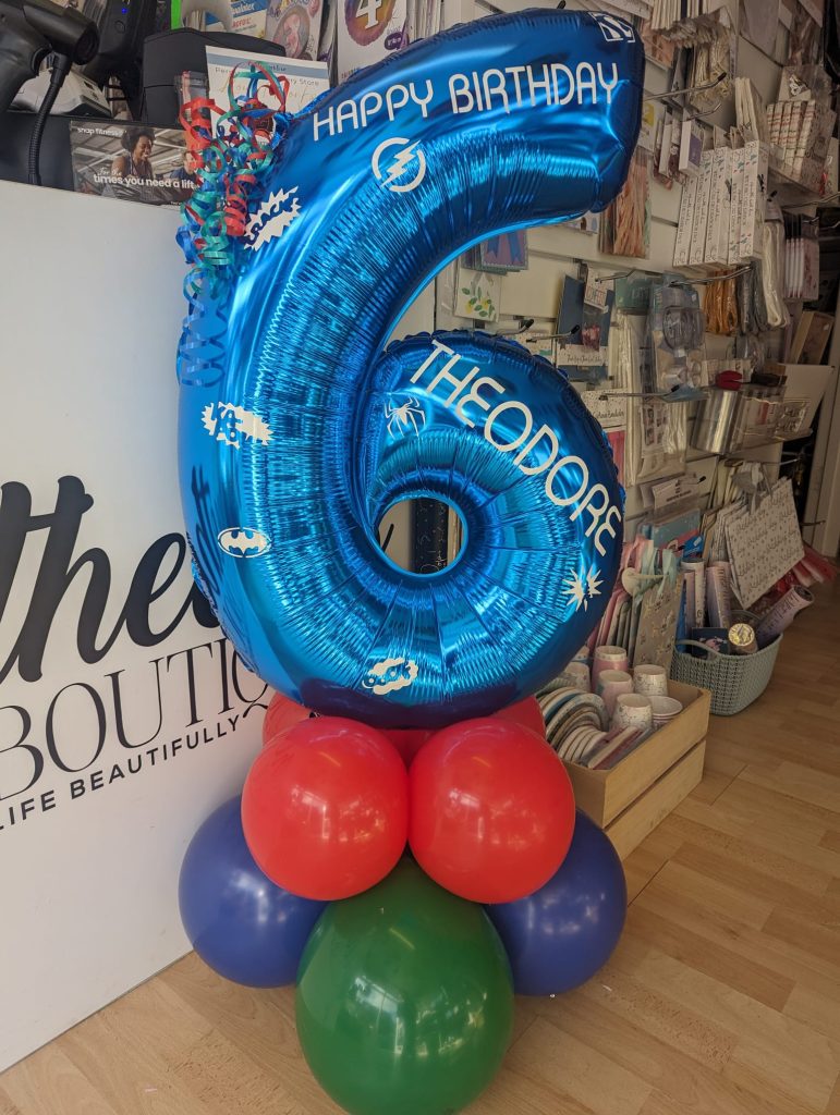DIY Balloons - Build a Balloon Number Stack - Superhero - Sweethearts ...
